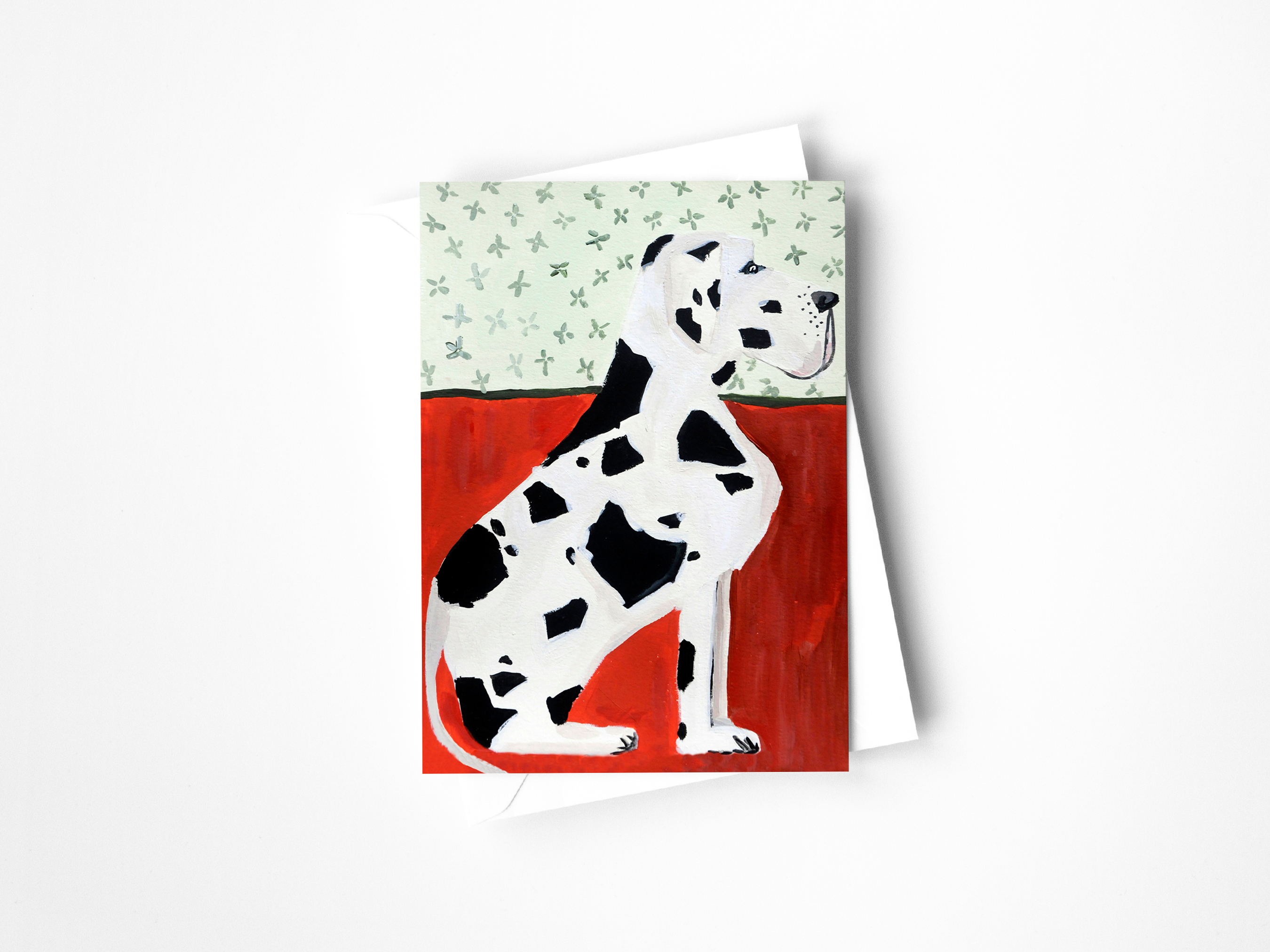 Mr. Great Dane Greeting Card